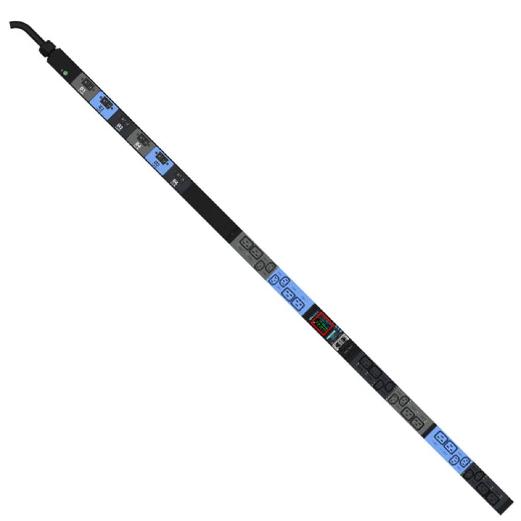 EN2808: Input Metered, Outlet Switched Intelligent PDU - Blue Helix