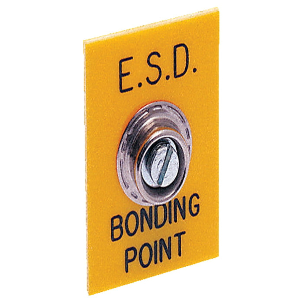 ESD BONDING STUD - Blue Helix