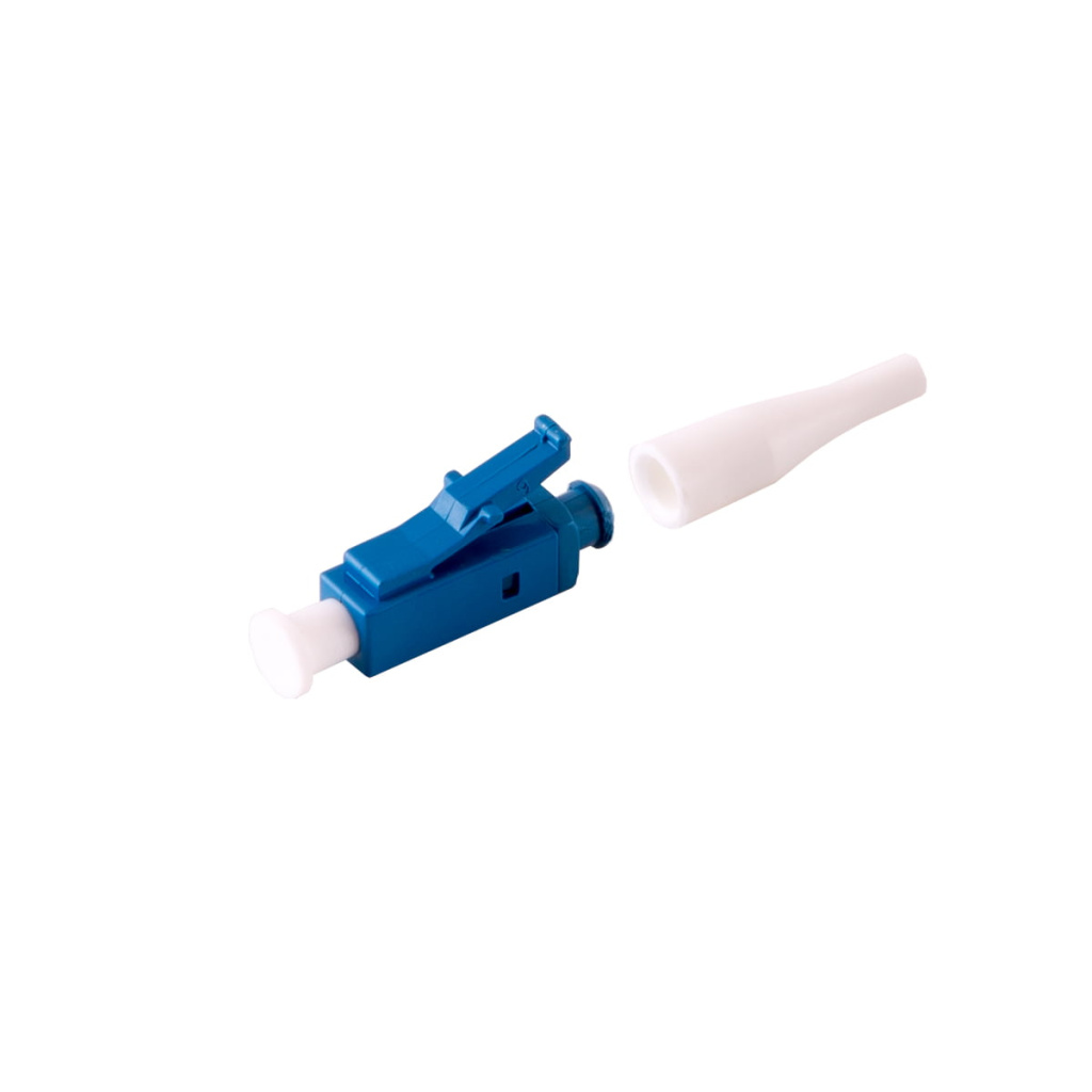 LC simplex singlemode connector - Blue Helix