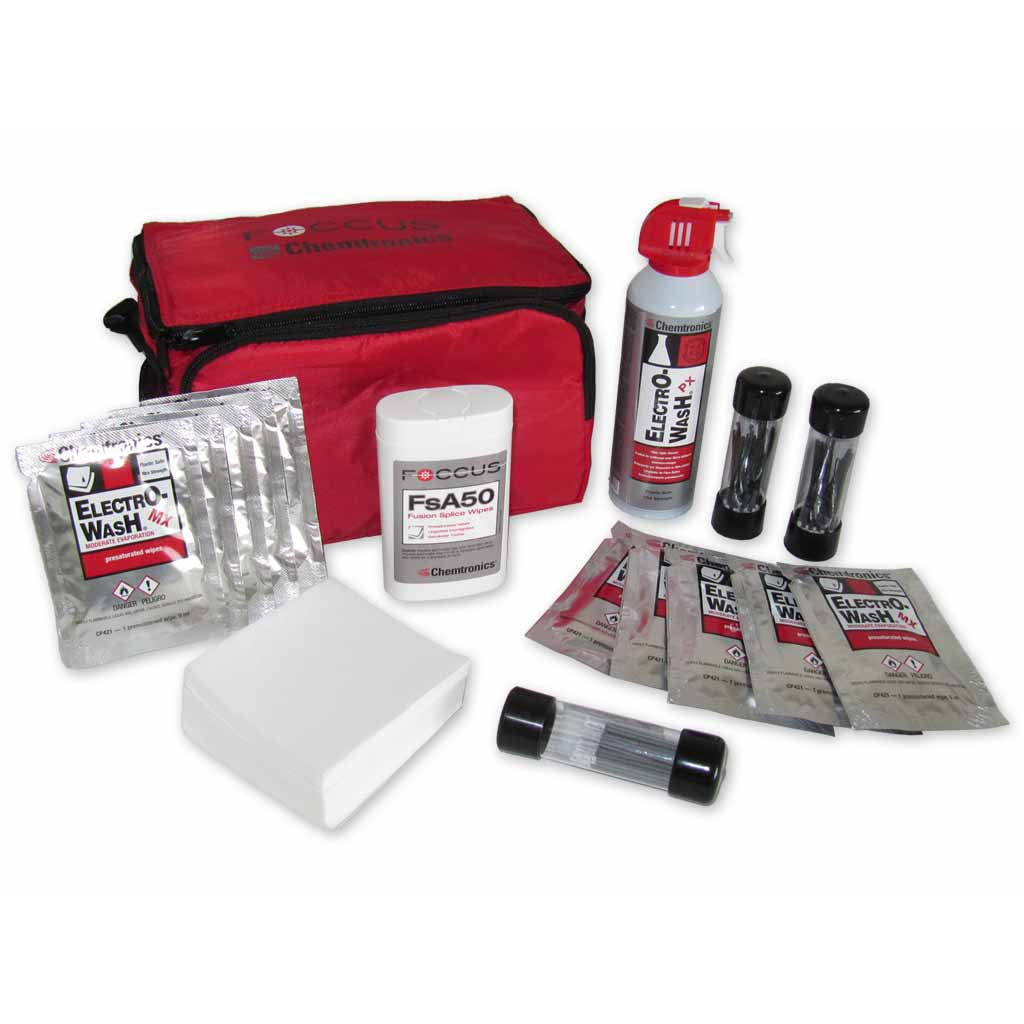 Fusion Splicing Cleaning Kit. COSHH Included - Blue Helix