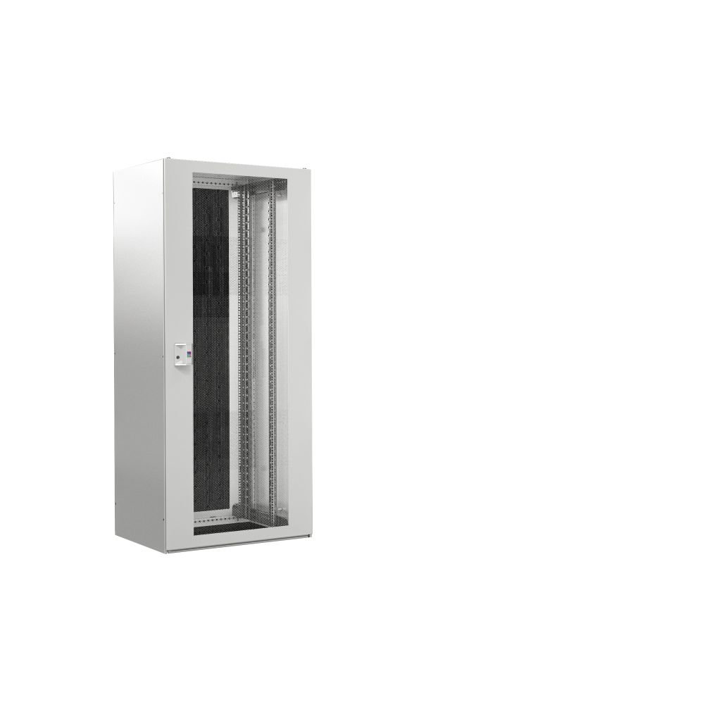 TX CableNet 24U 800 x 2000 x 800 - Vented Door (RAL 7035) - Blue Helix